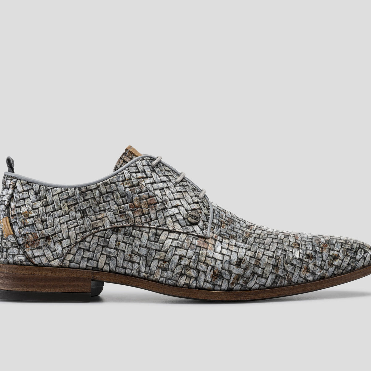 Rehab Footwear | Greg Rocks | Grey-Sand-colored classic shoes