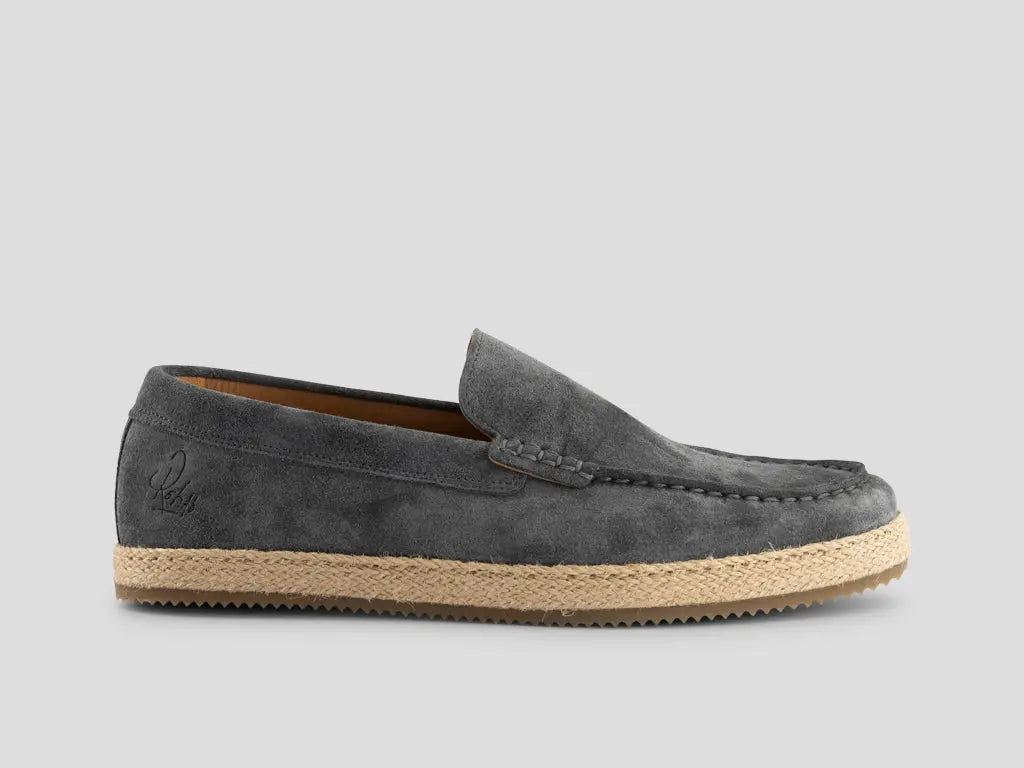 Rehab Footwear | Raffaello | Dark grey loafers